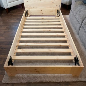 DIY Folding Bed in a Box Woodworking Plans (PDF) - Etsy