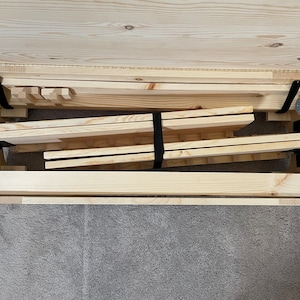 DIY Folding Bed in a Box Woodworking Plans (PDF) - Etsy