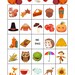 Fall Bingo Cards, 30 Bingo Cards, Printable Bingo Cards, Fall Activity ...