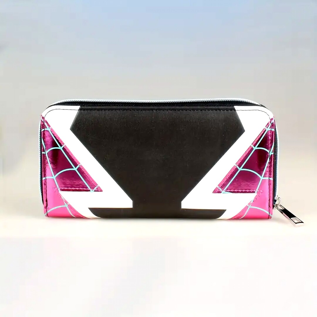 NEW Spider-gwen Zip Around Wallet Spider-verse Marvel Comics Gwen Stacy ...