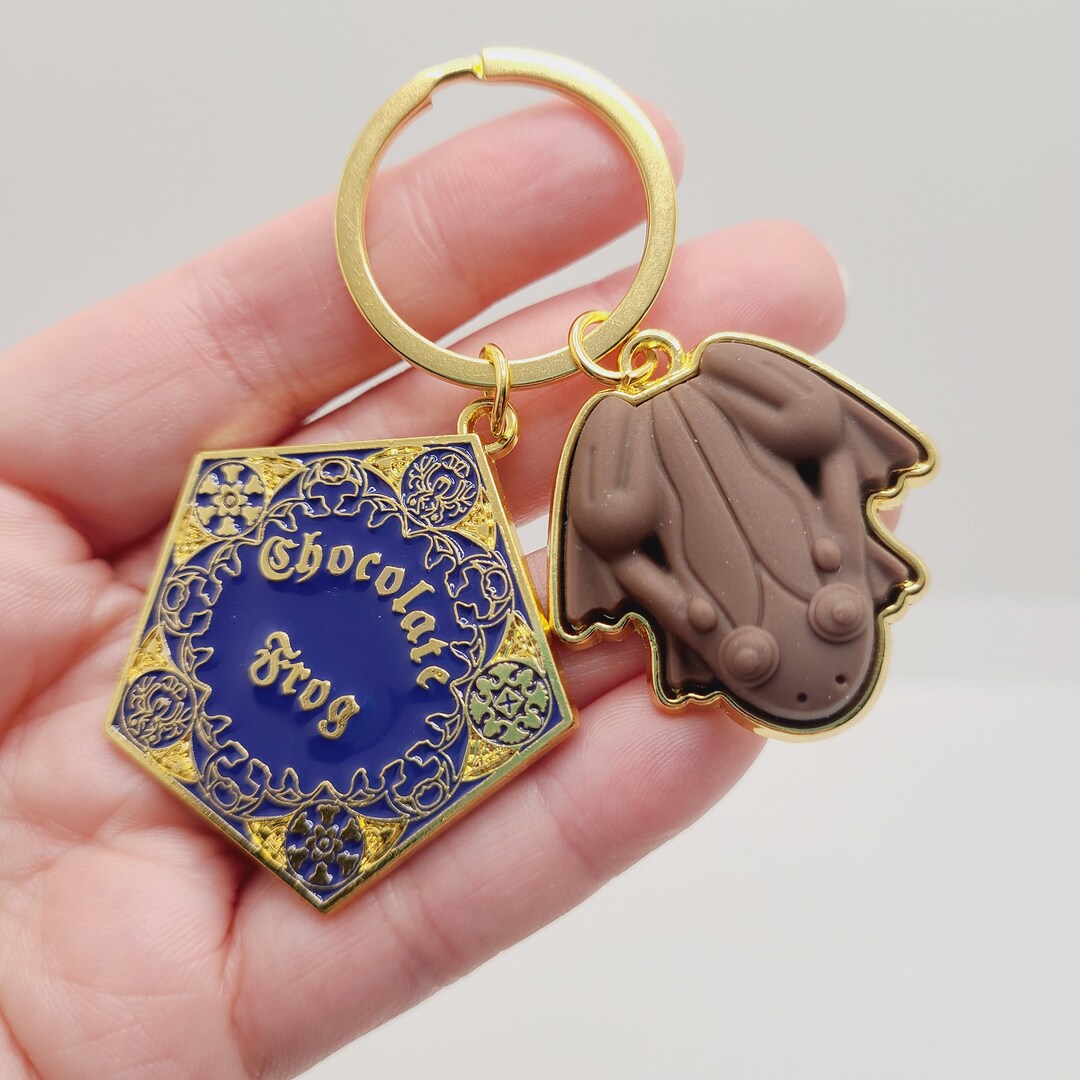 Harry Potter Chocolate Frog Keychain Wizarding World Universal Studios ...