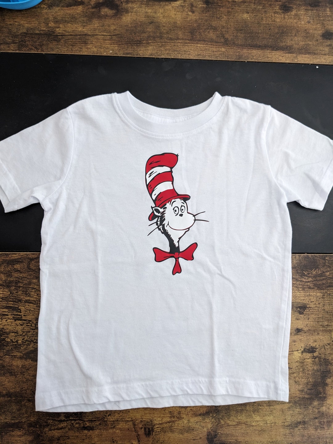 Cat in the Hat 4T Toddlers Tshirt in White - Etsy