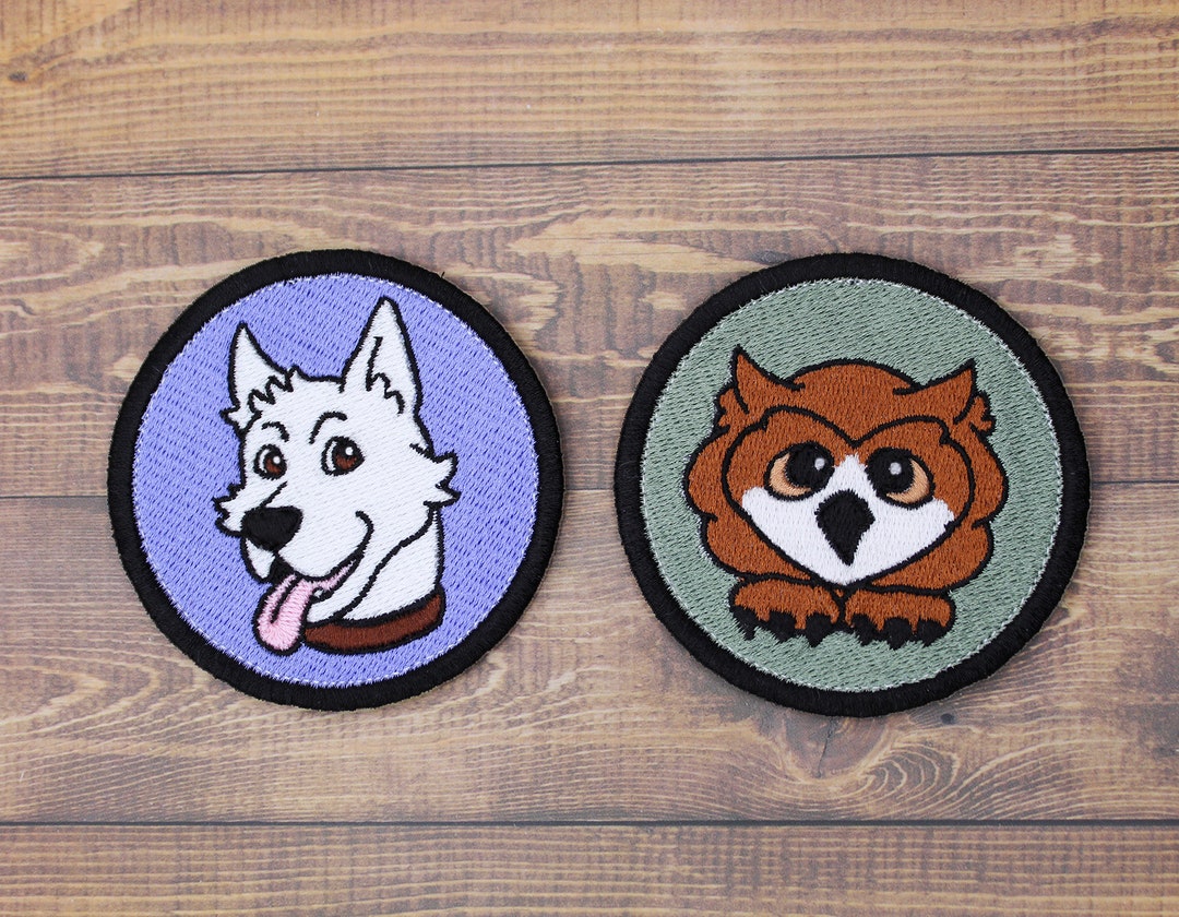 BG3 Scratch and Owlbear Cub Patches - Etsy