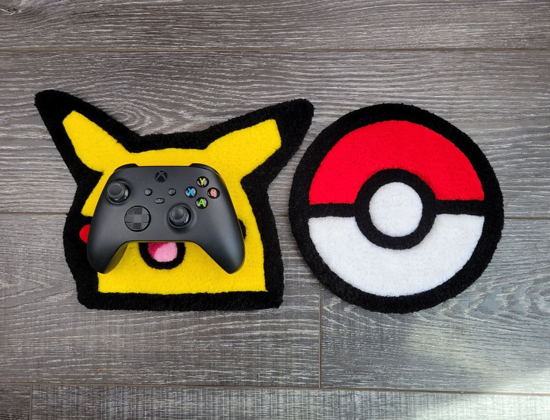 Pokemon Pokeball Handmade Rug - Etsy
