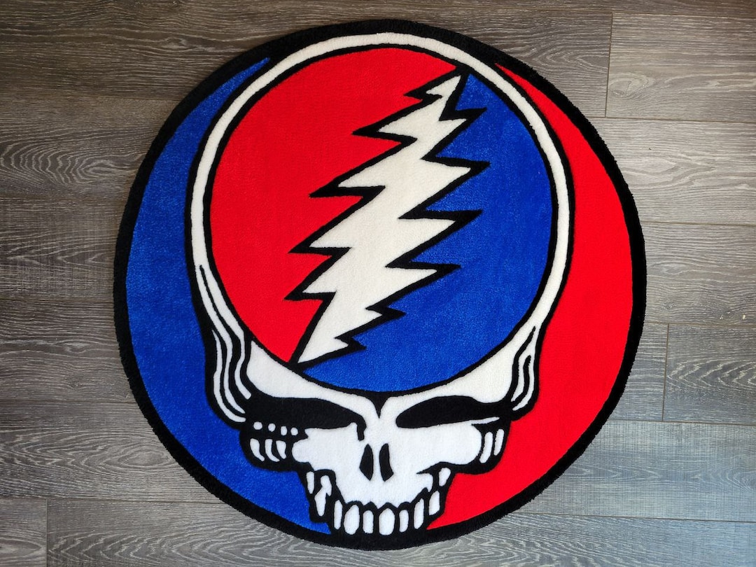 Grateful Dead Stealie Handmade Rug - Etsy