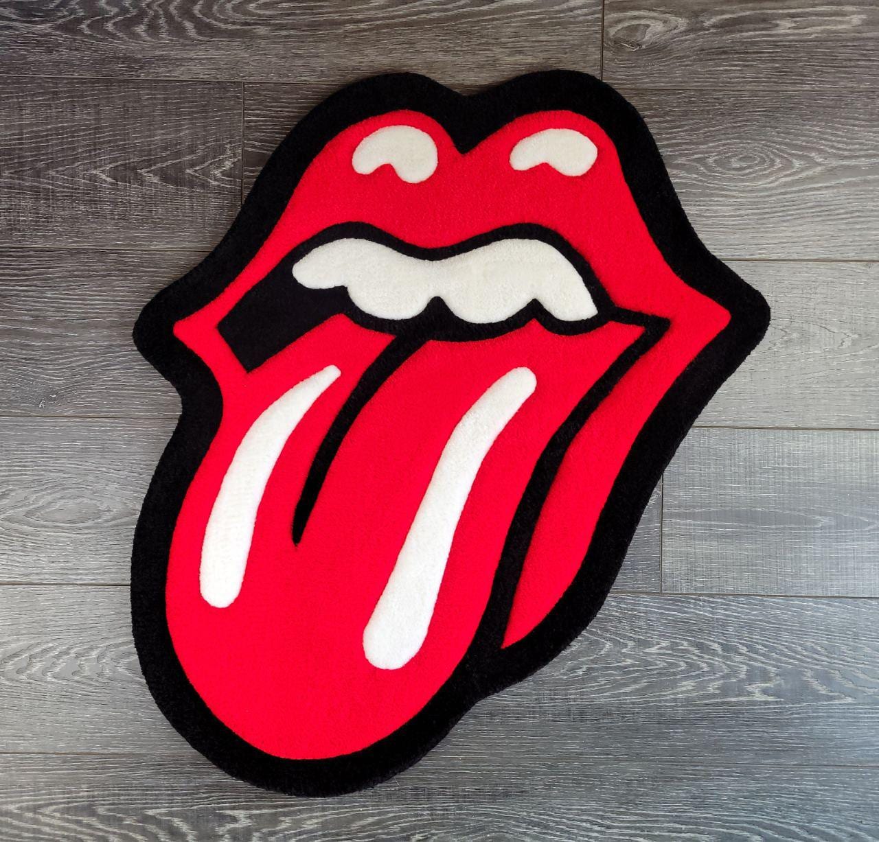 Rolling Stones Handmade Rug - Etsy