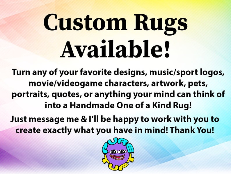 Chucky Horror Movie Handmade Rug - Etsy