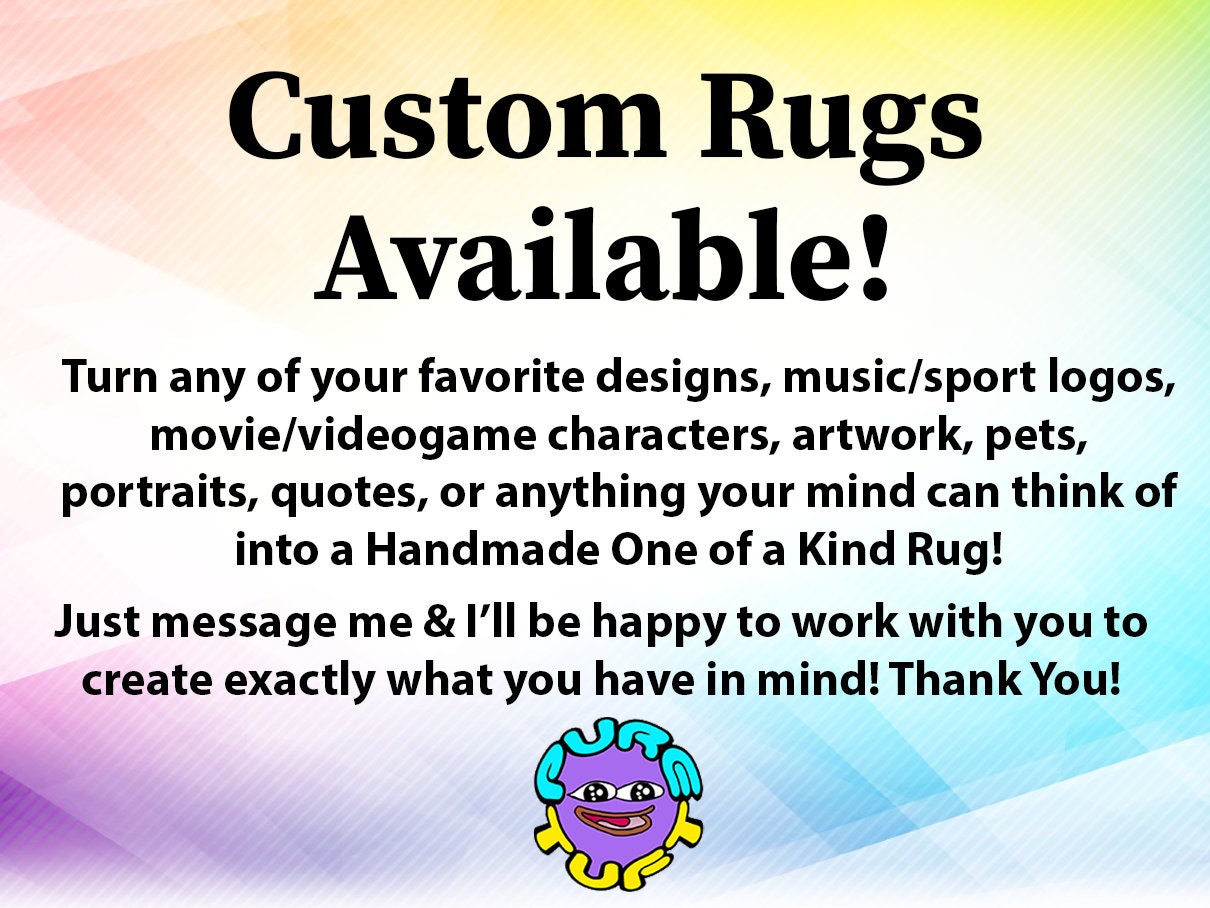 Chucky Horror Movie Handmade Rug - Etsy