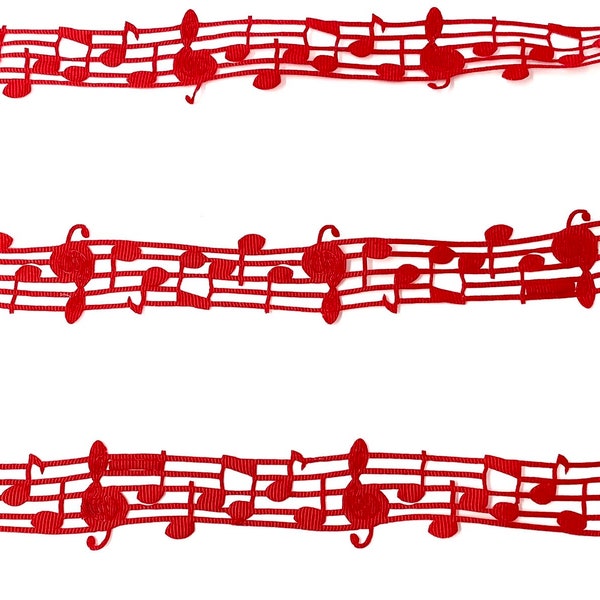 Music Note Ribbon - Etsy