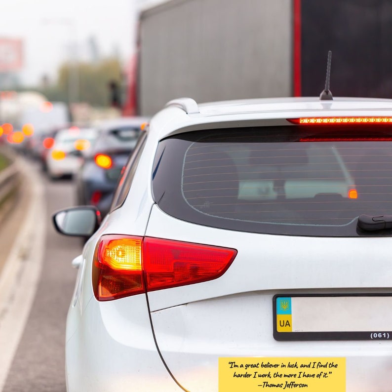 Believer in Luck Printable Bumper Sticker: Thomas Jefferson Quote (digital Download) - Etsy