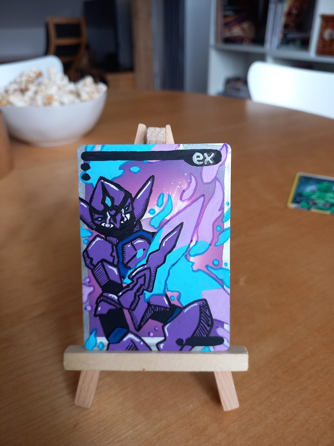 Ceruledge Ex Pokémon Custom Painted Card - Etsy