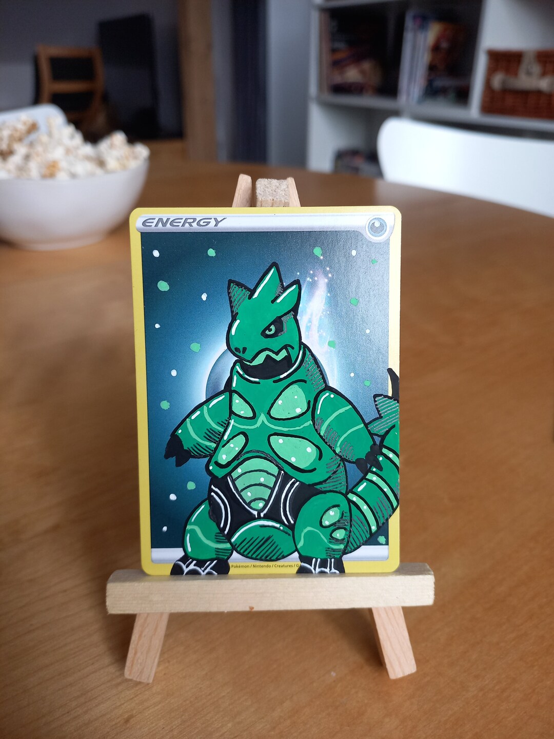 Iron Thorns Pokemon Custom Painted Card - Etsy