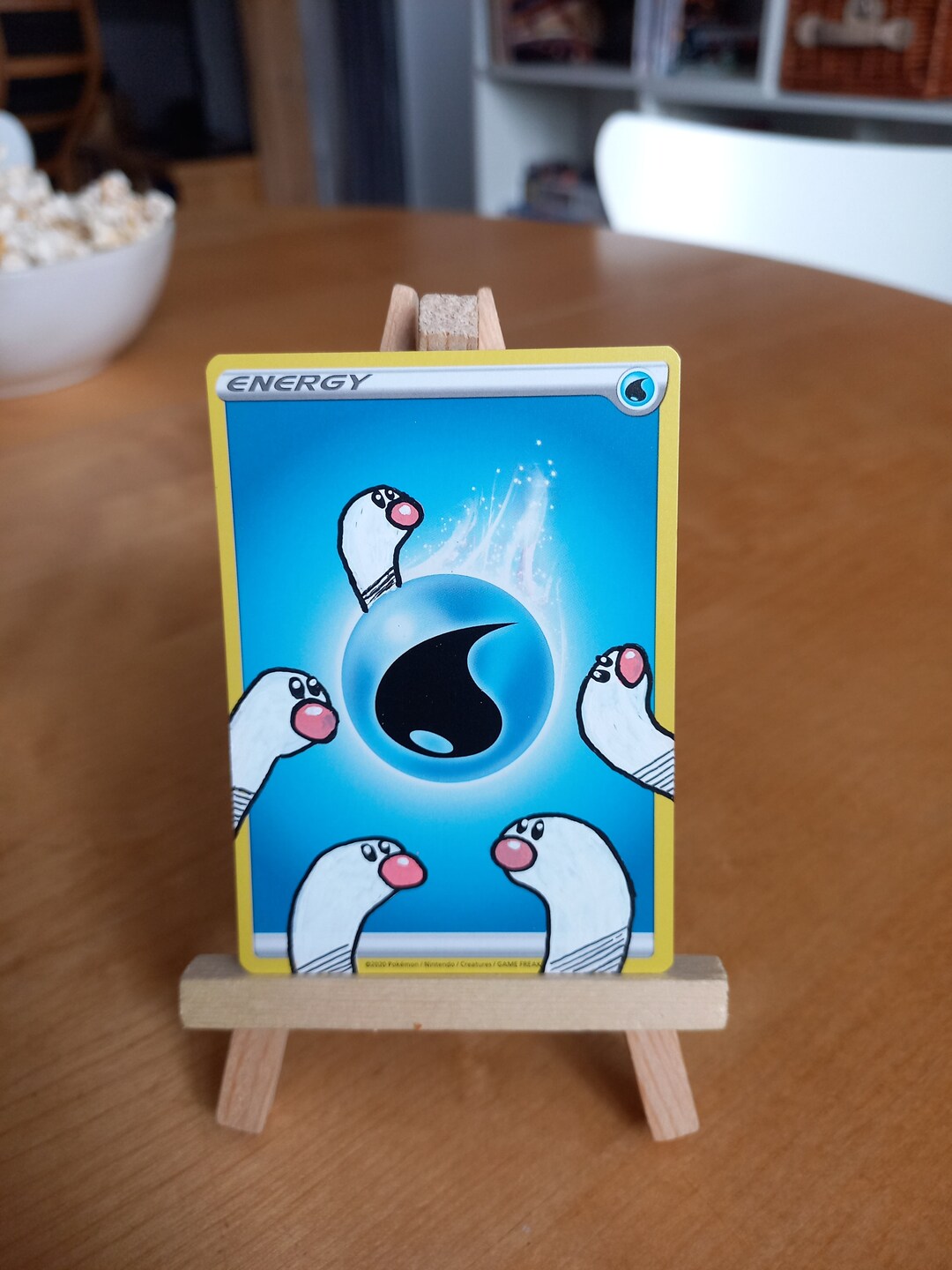 Wiglett Pokémon Custom Painted Card - Etsy