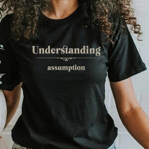 Understanding Over Assumption T-shirt Empowering Quote Apparel, Vintage ...