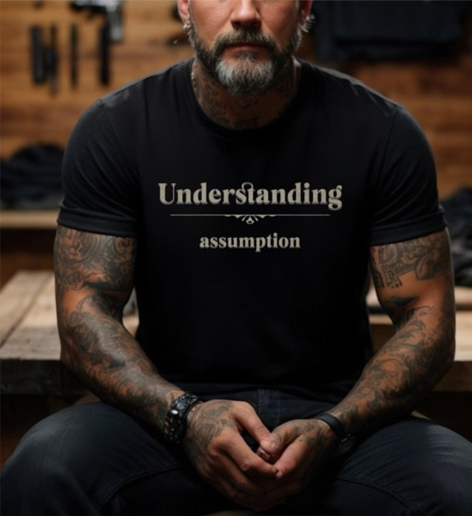 Understanding Over Assumption T-shirt Empowering Quote Apparel, Vintage ...