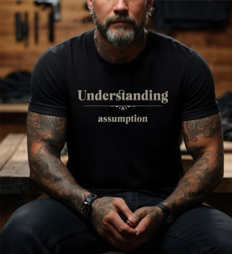 Understanding Over Assumption T-shirt Empowering Quote Apparel, Vintage ...