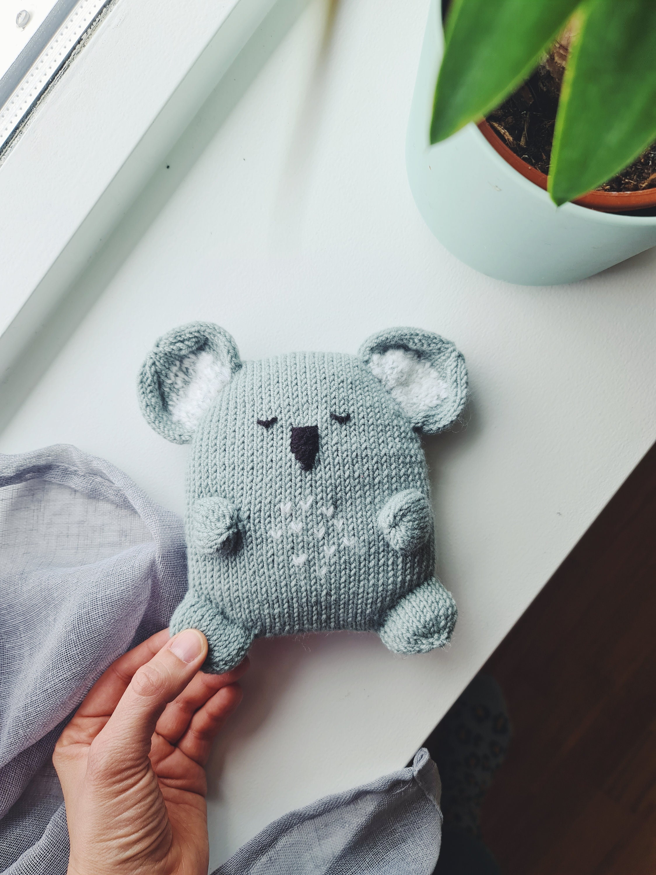 Knitting Pattern Konrad Koala - Etsy