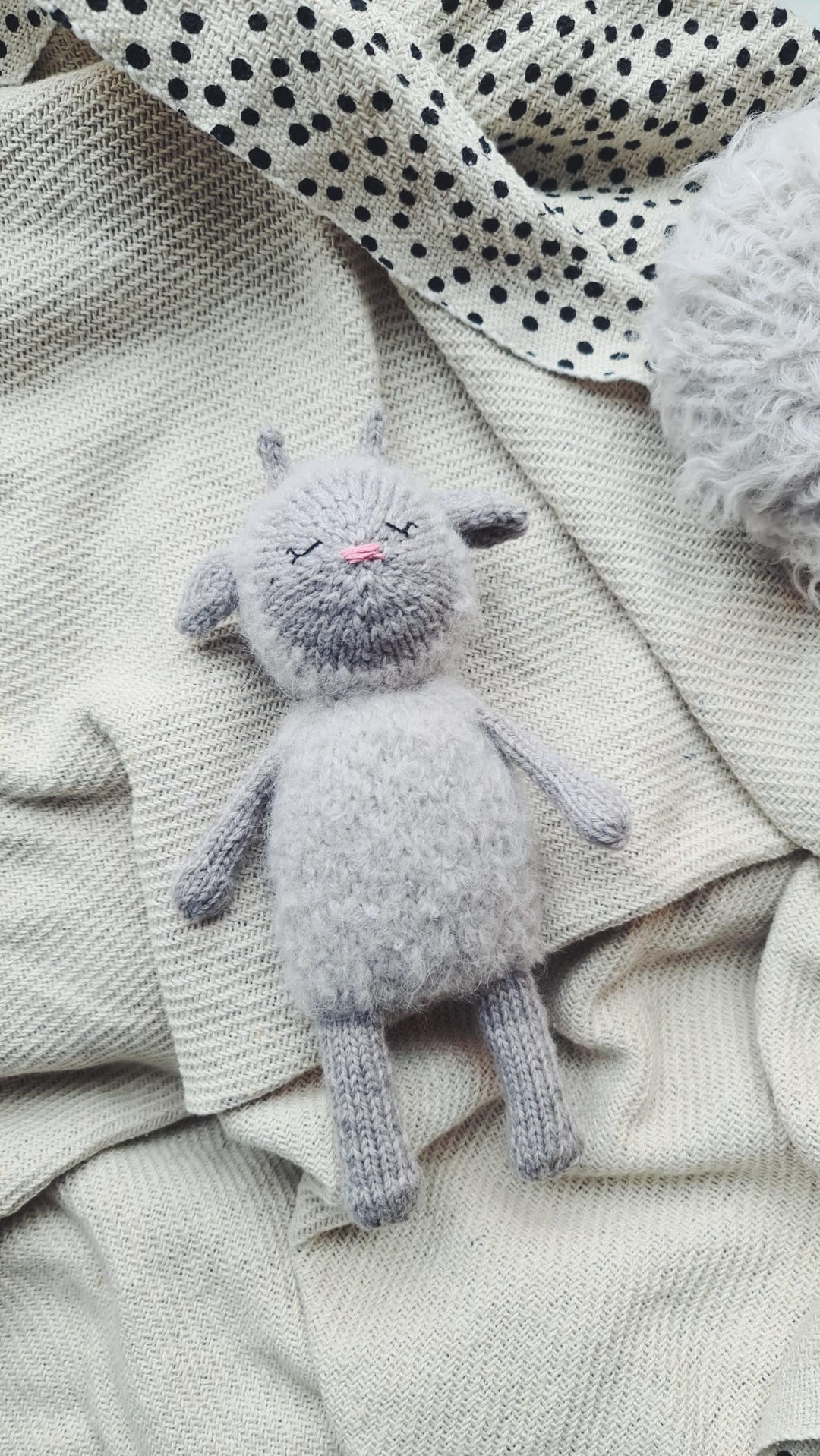 Billy Goat English Knitting Pattern - Etsy