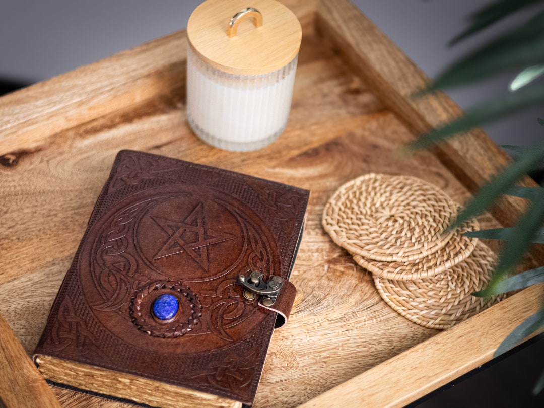 Enchanting Spells Journal, Custom Book of Shadows Notebook, 7x5 Inch ...