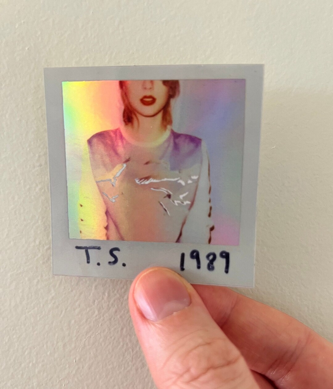 Taylor Swift 1989 Sticker 1989 Merch Holographic Sticker Taylor Swiftie ...