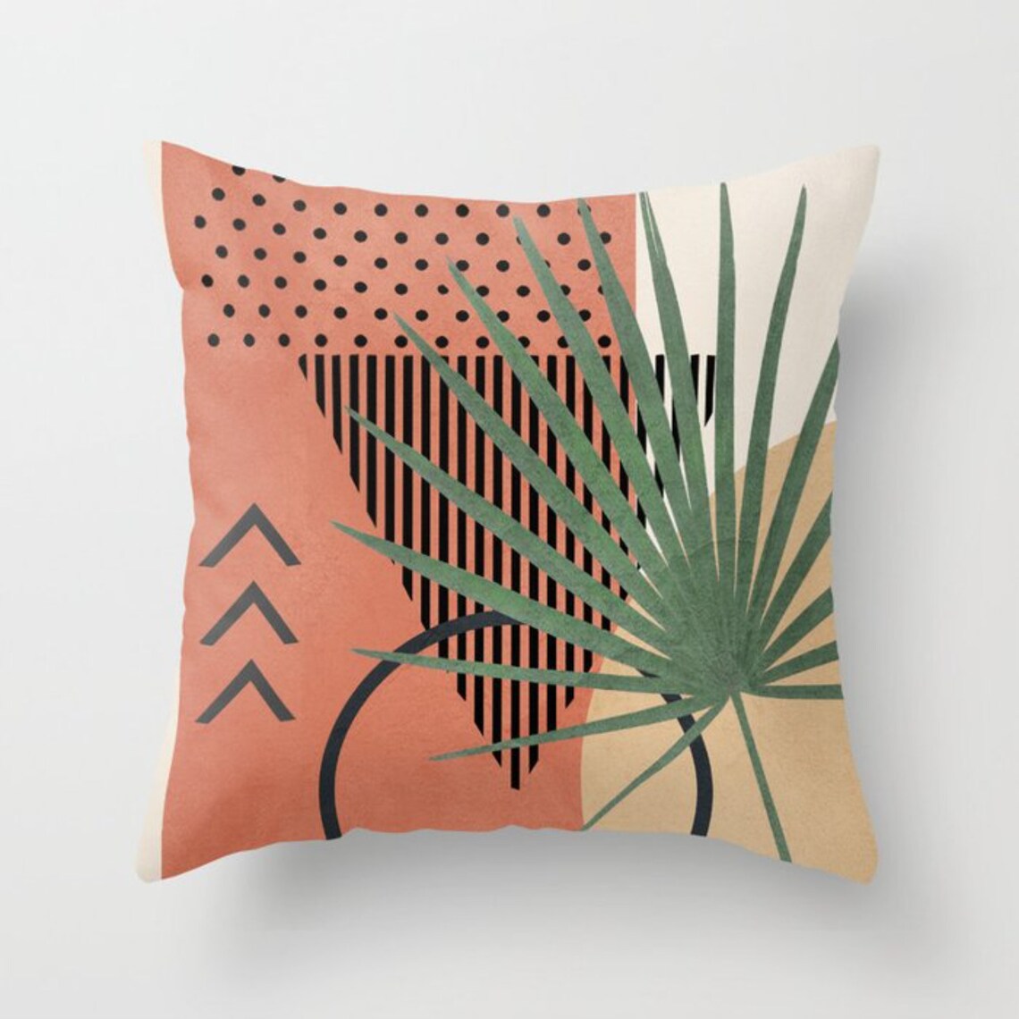 Decorative Mandala Artistic Geometry Pillow Case, Nordic Living Room ...