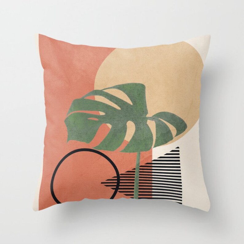 Decorative Mandala Artistic Geometry Pillow Case, Nordic Living Room ...