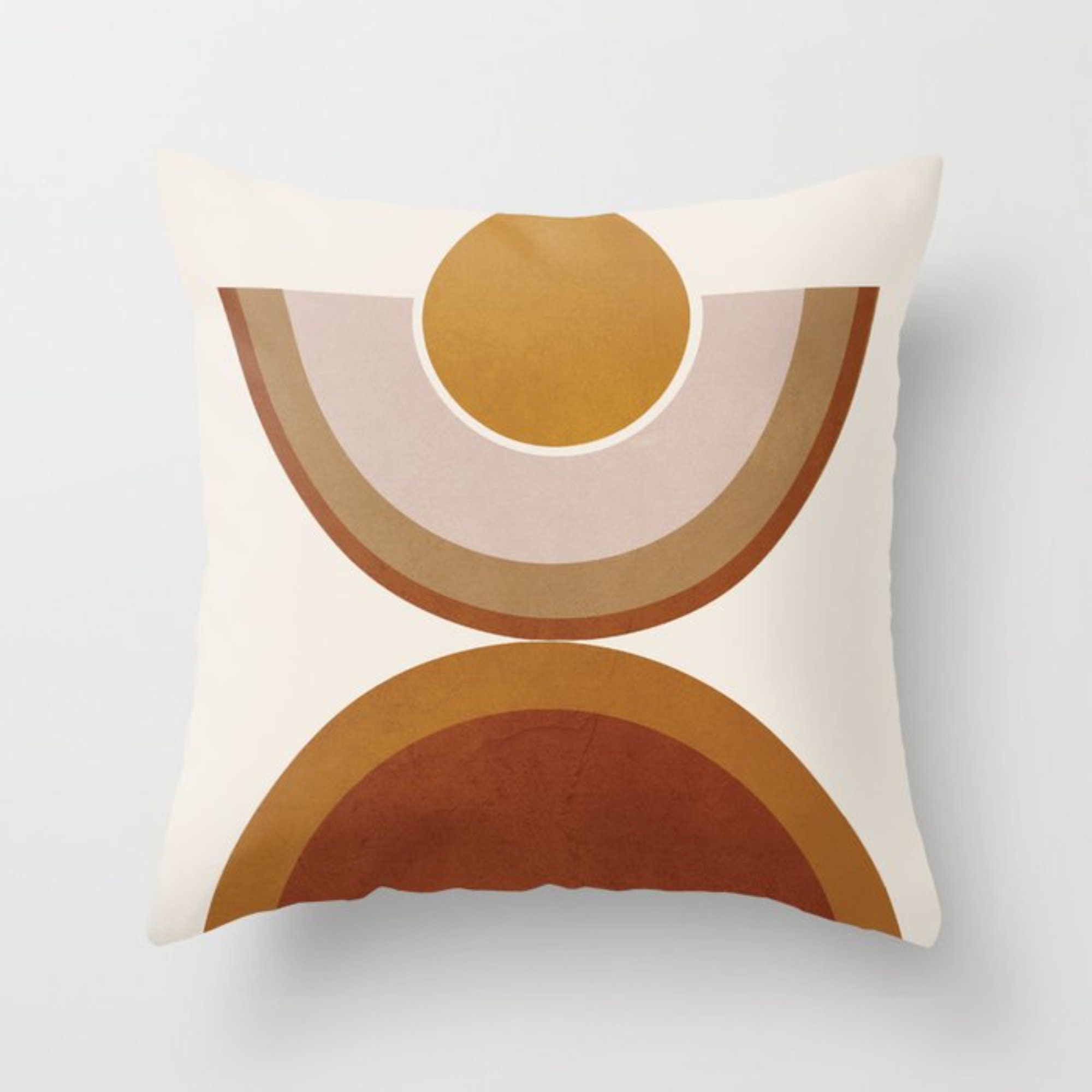 Decorative Mandala Artistic Geometry Pillow Case, Nordic Living Room ...