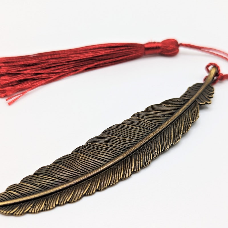 Feather Bookmarks - Etsy