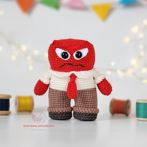 Crochet English PDF Pattern (5 in 1 Bundle) Sadness, Joy, Disgust ...