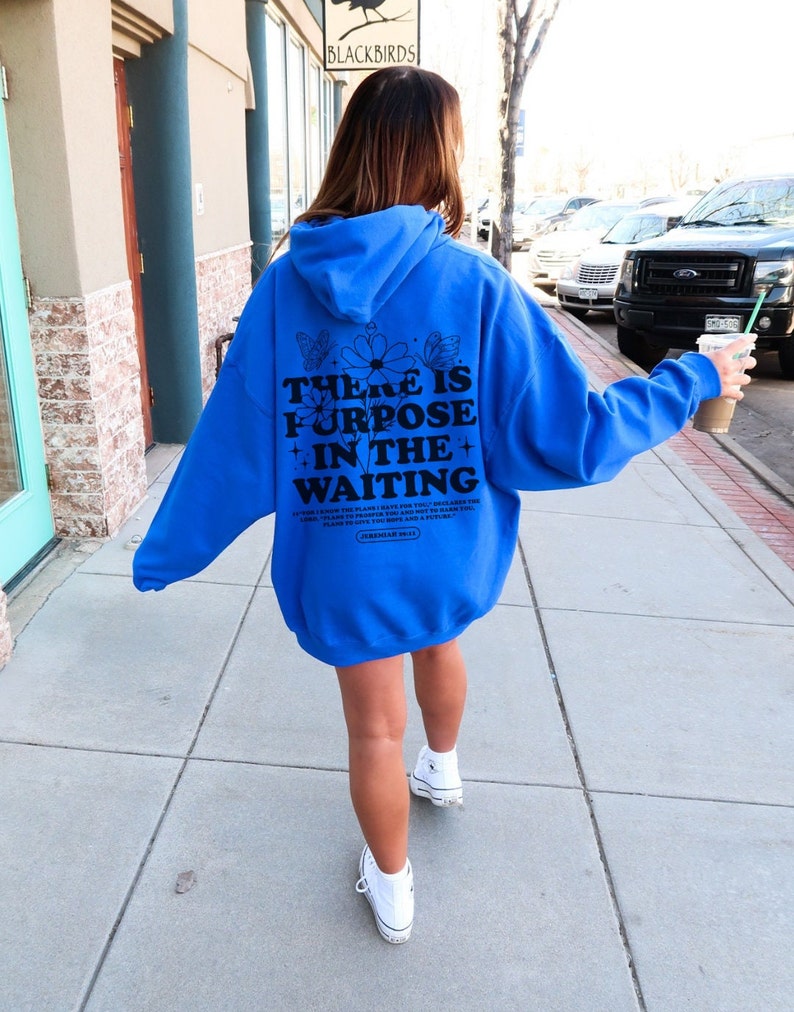 Jeremiah 29 11 Hoodie Cool Christian Sweatshirt Aesthetic Bible Verse ...