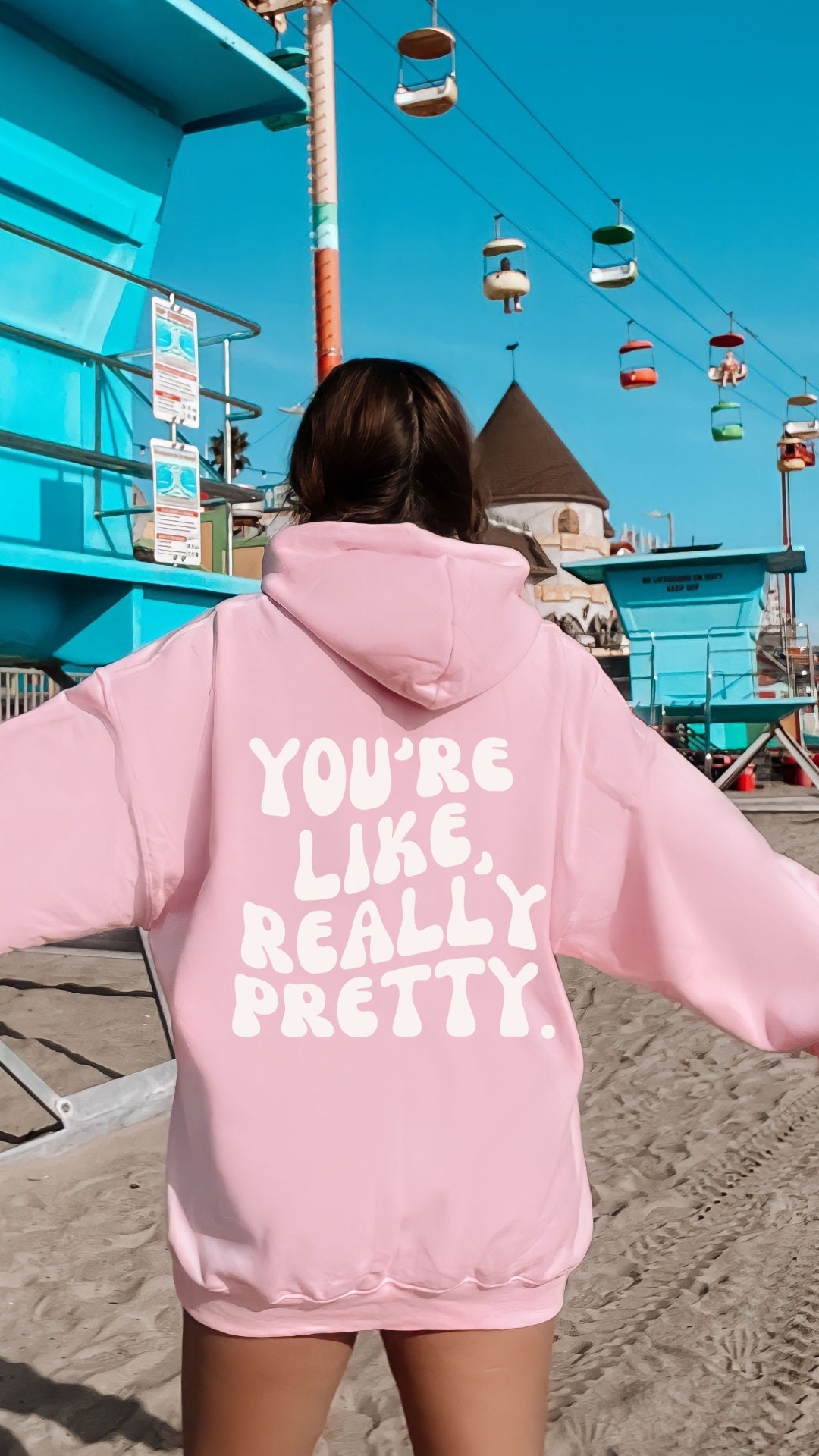 Positive Message Hoodies Positive Quotes Hoodies Word on Back Hoodies ...