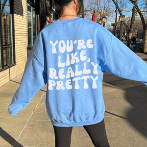 Positive Message Sweatshirt Positive Quotes Hoodie Trendy Crewneck ...