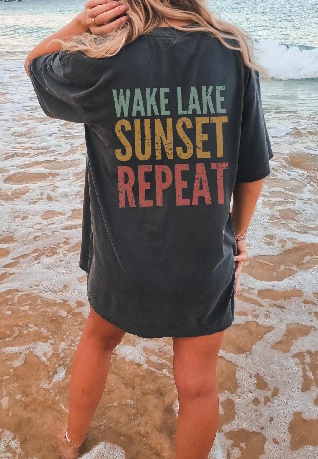Retro Lake Shirt Family Lake Tee Girls Trip Tshirt Lake Vacation ...