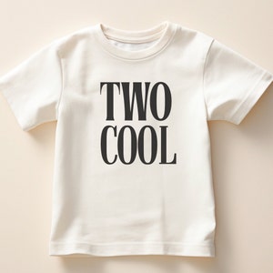 Two Cool Birthday Shirt Second Birthday Shirt Two Cool 2nd Birthday ...