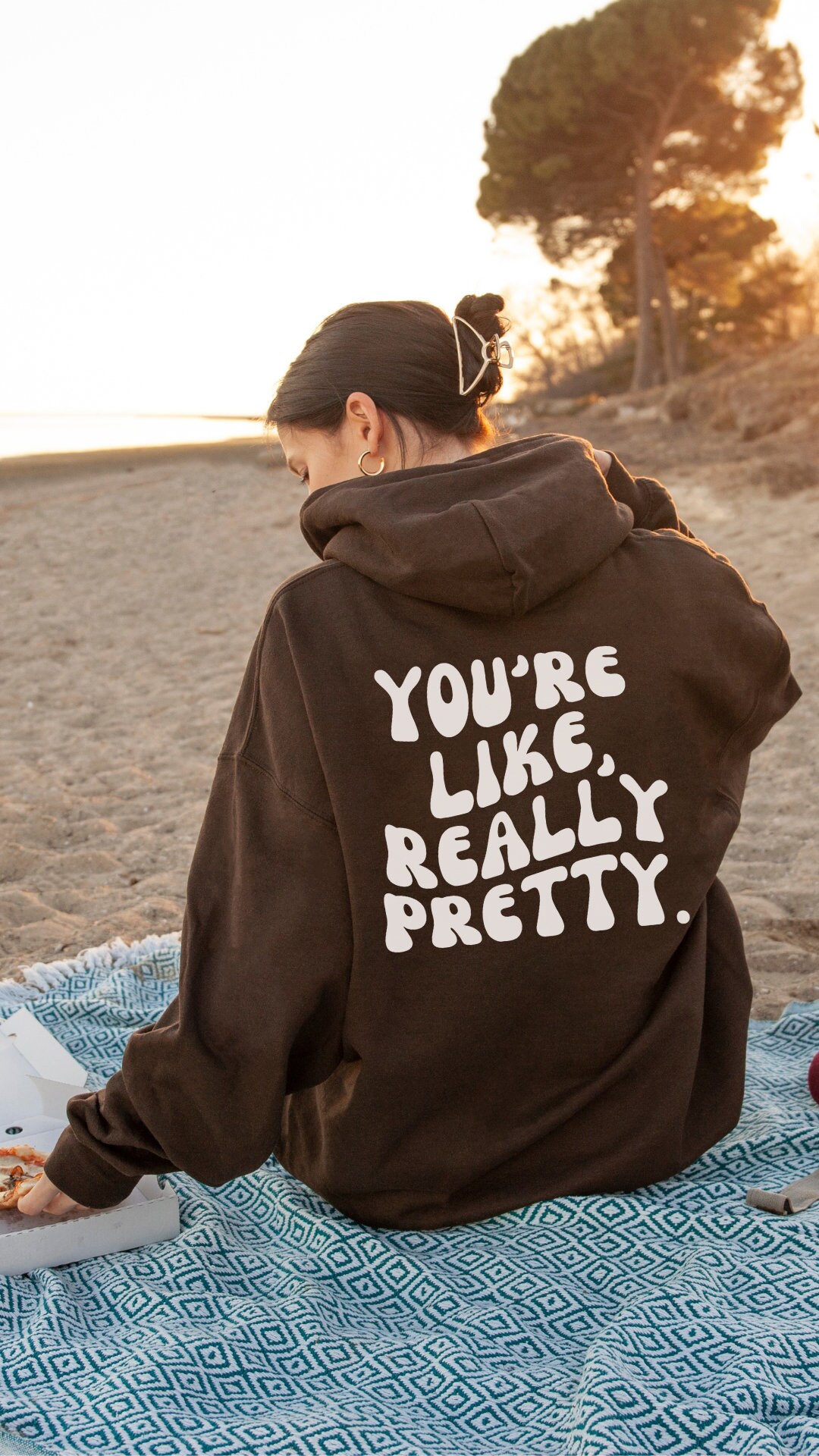 Positive Message Hoodies Positive Quotes Hoodies Word on Back Hoodies ...