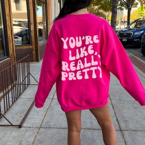 Positive Message Sweatshirt Positive Quotes Hoodie Trendy Crewneck ...