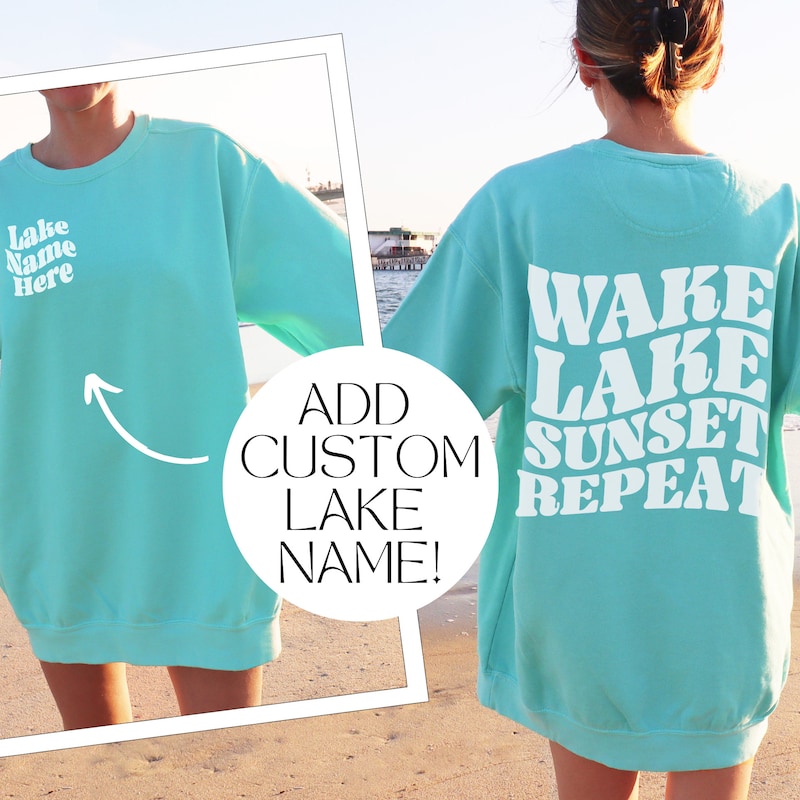 Lake Sweatshirt - Etsy