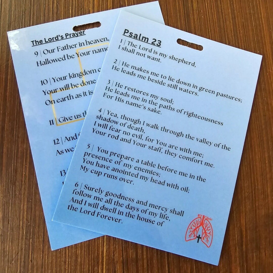 Two Spiritual Healing Reference Badge Buddy | RT Clinic | Bible ...