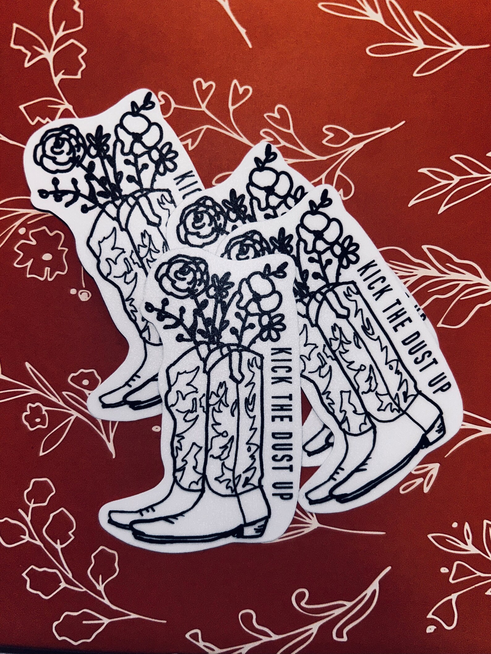 Kick the Dust up Sticker - Etsy