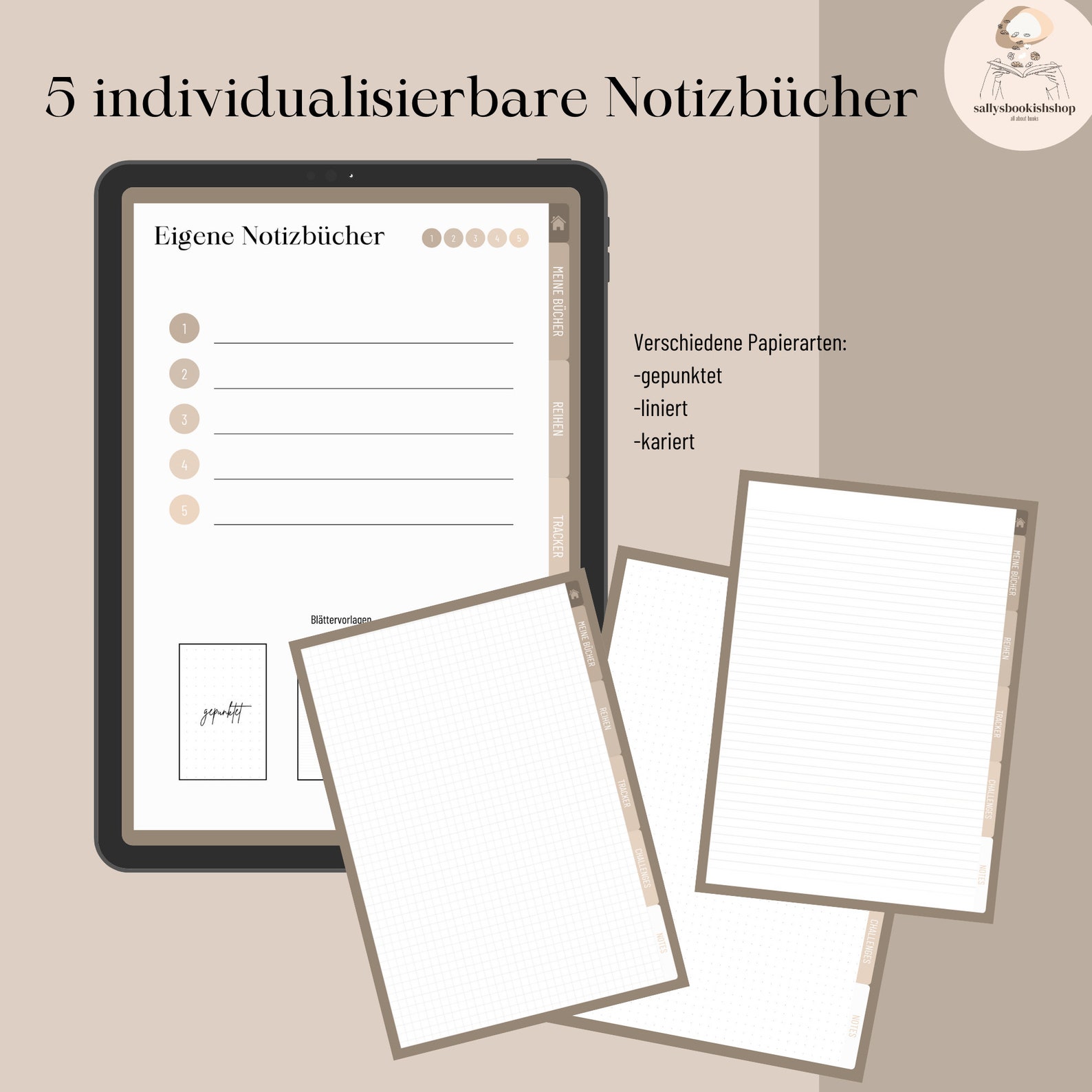 Digital Reading Journal Digital Reading Planner Reading - Etsy