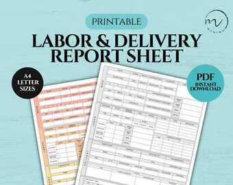 Nursing Notes Nursing Labor and Delivery Nursing OB Fetal - Etsy