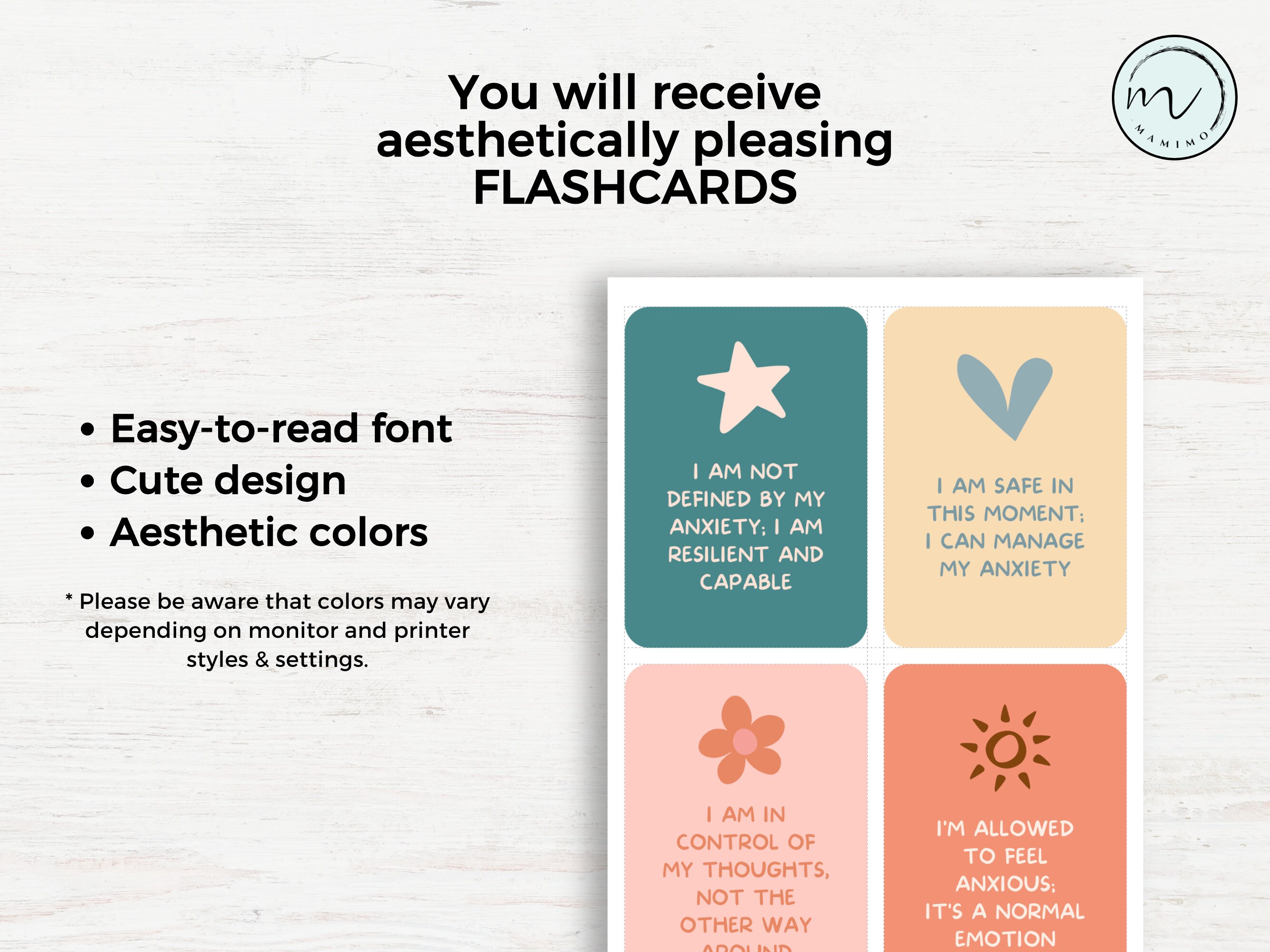 Anxiety Coping Statement Cards, DBT Coping Skills Cards, Affirmation ...