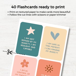Anxiety Coping Statement Cards, DBT Coping Skills Cards, Affirmation ...