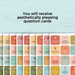 Couple Question Cards, Conversation Starters Cards, Date Night Cards ...