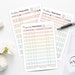 Ovulation Test Strips Tracker, Pregnancy Test Chart, OPK Tracker ...