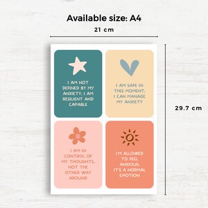 Anxiety Coping Statement Cards, DBT Coping Skills Cards, Affirmation ...