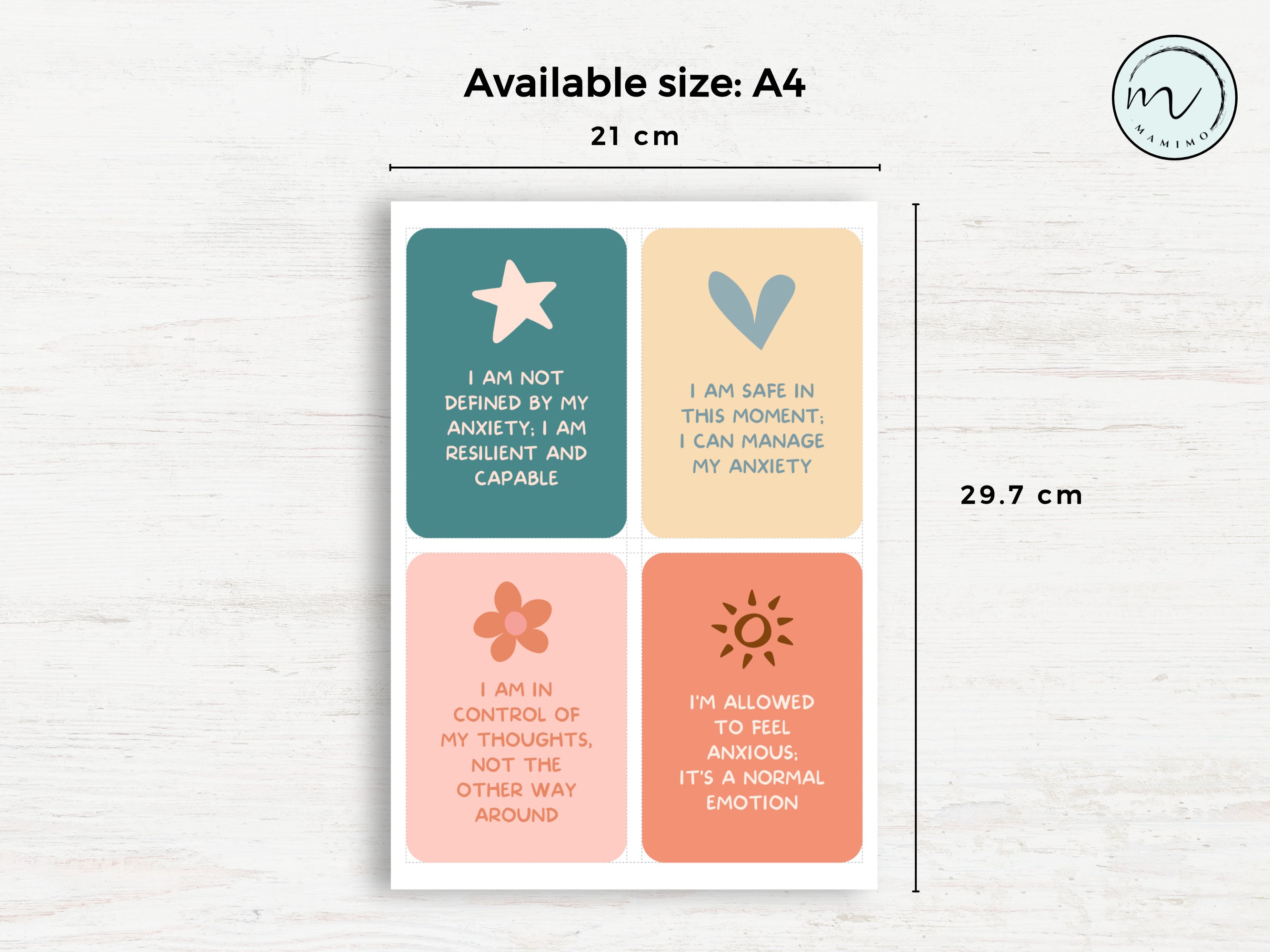 Anxiety Coping Statement Cards, DBT Coping Skills Cards, Affirmation ...