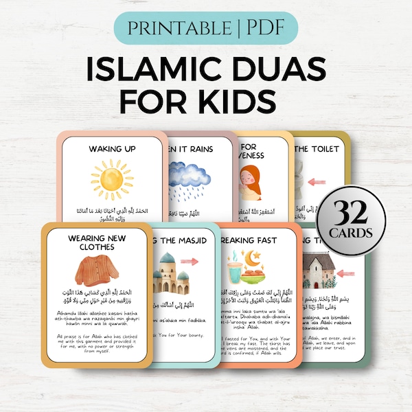 Islamic Art Kids Printables - Etsy