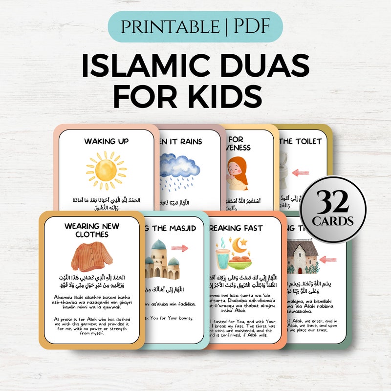 Islamic Templates for Kids - Etsy UK