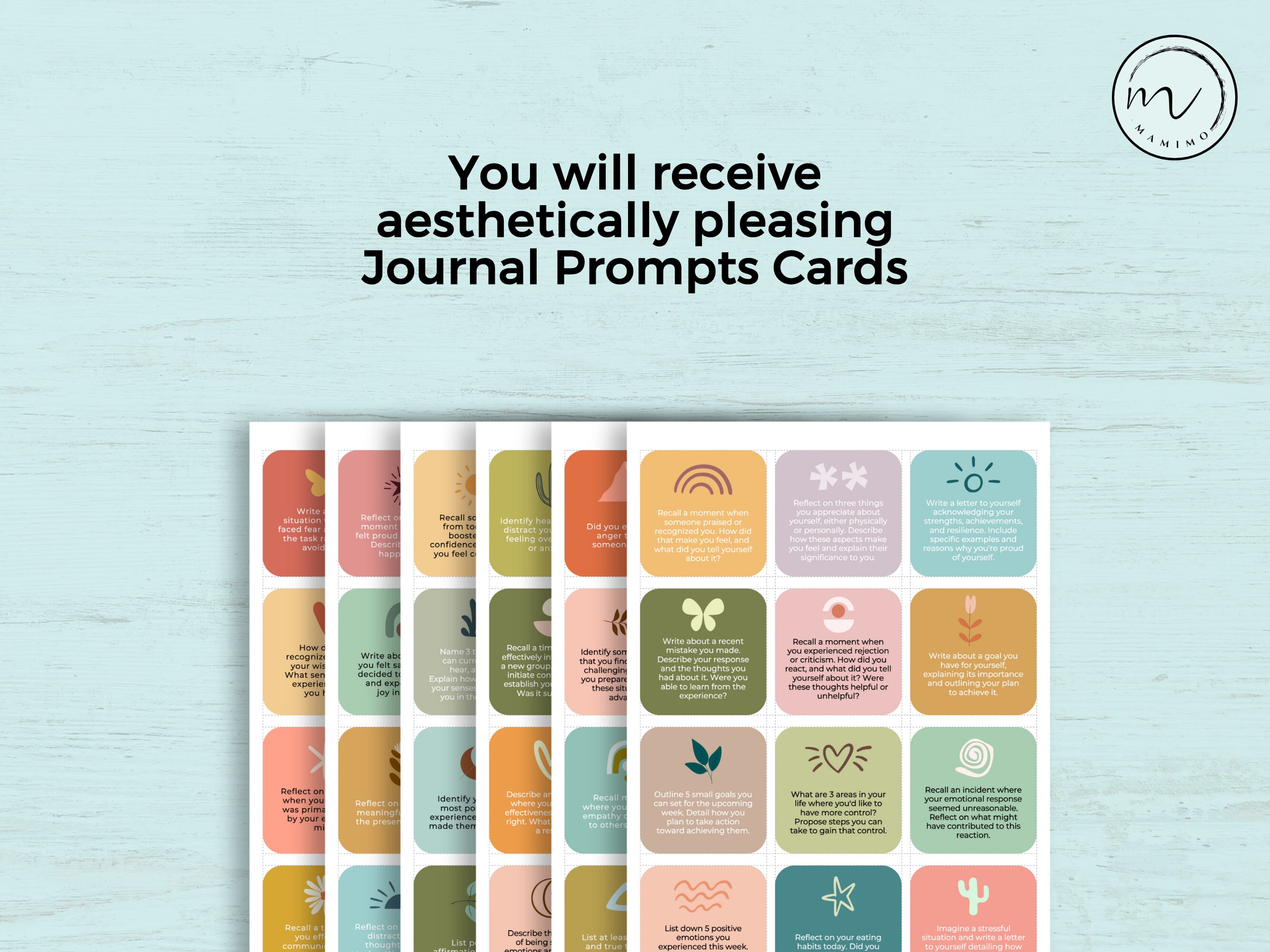DBT Journal Prompts Anxiety Cards Social Psychology Mental - Etsy